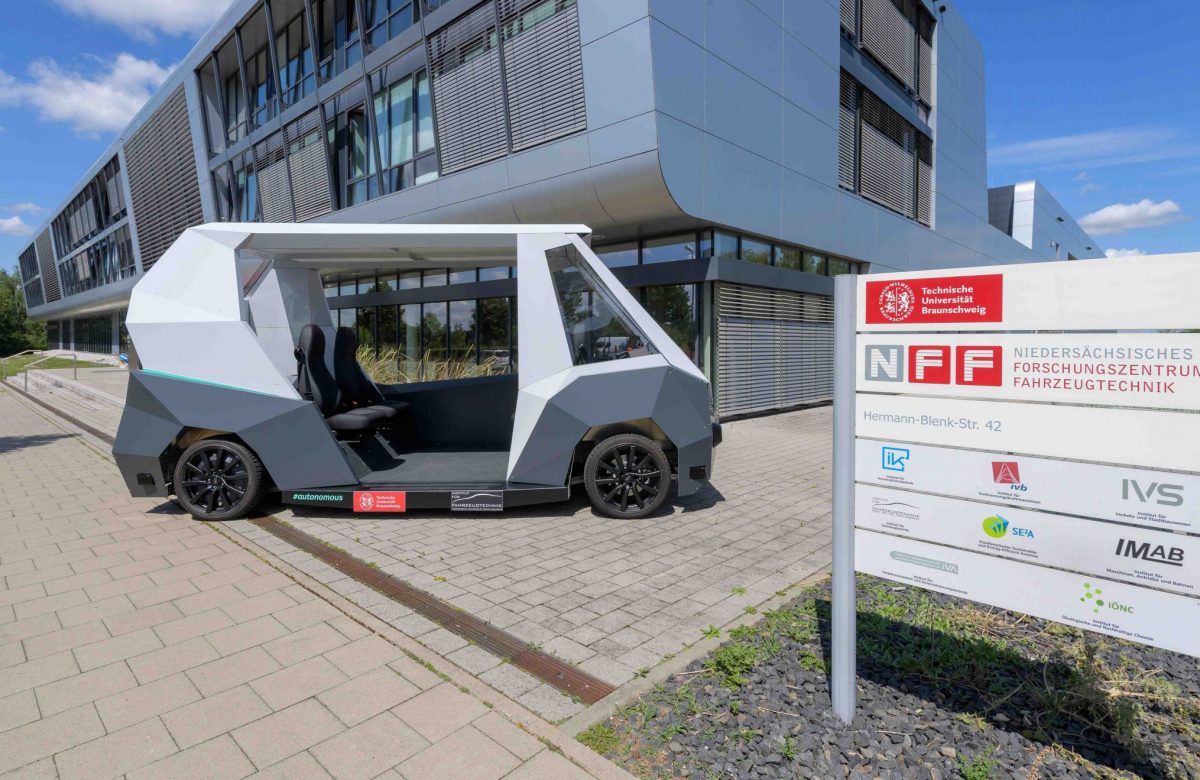 Autonomer Shuttle RAION vorgestellt - TU Braunschweig | Blogs