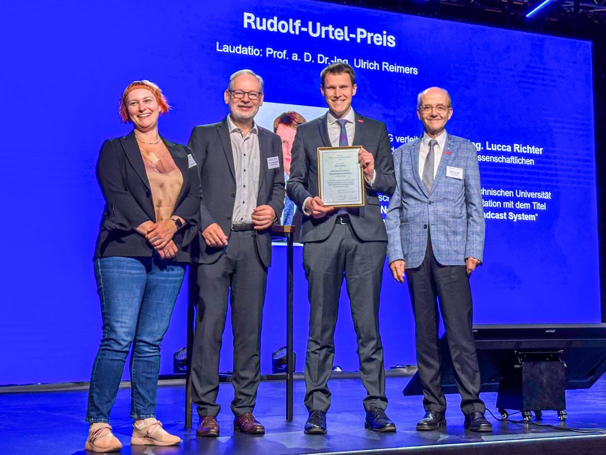Rudolf-Urtel-Preis für Nachrichtentechniker - TU Braunschweig | Blogs