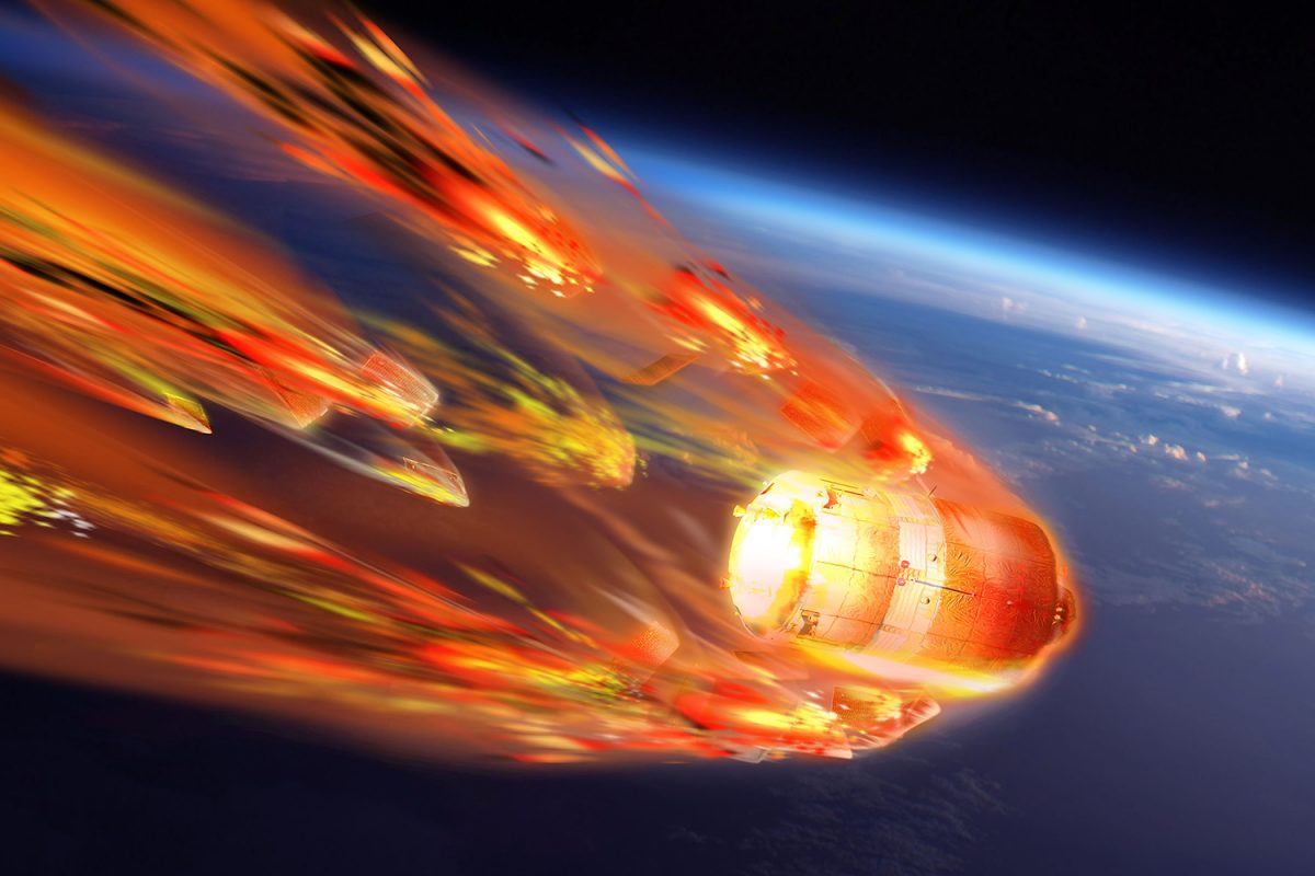 "Kosmos 482" on the verge of re-entry - TU Braunschweig calculates ...