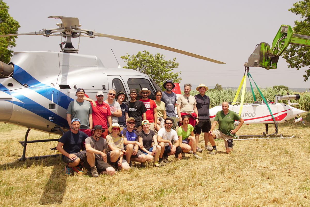 HELiPOD in use for agriculture - TU Braunschweig | Blogs